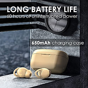 Invisible Sleep Earbuds - Noise Cancelling Earbuds for Sleep Wireless Soft Comfortable Sleeping Earbuds for Small Ears Smallest Tiny Ear buds Mini Sleepbuds Bluetooth 5.2 Headphones for Side Sleepers