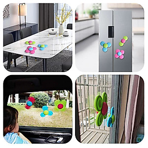 BornCare Fidget Suction whirly Spinners for Baby Toddler Kids, Durable Toys (3 Pack)