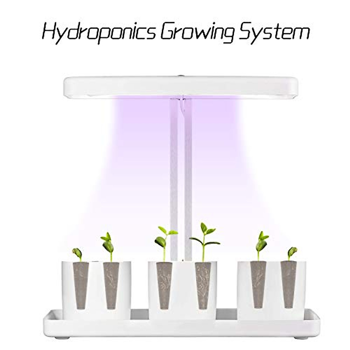 Alphatool 100 Pack Plant Seed Starters Sponges Compatible Seed Grow Pod Replacements Root Growth Sponges Gardening Accessories Fits AeroGarden Hydroponic Garden System Seed Starting