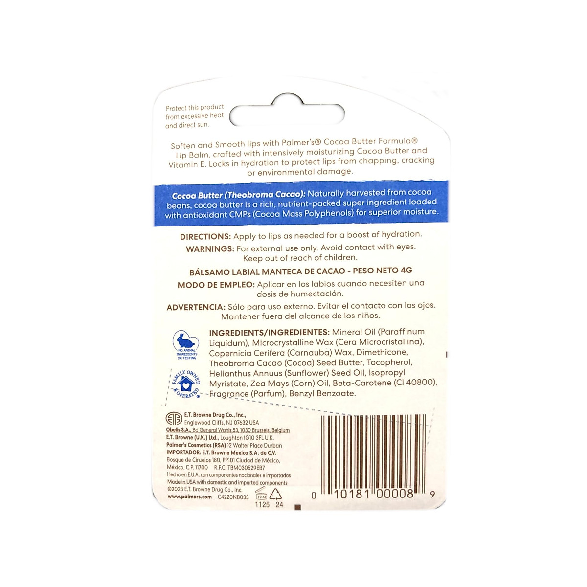 Palmer's Cocoa Butter Formula Lip Balm (3 Pack)