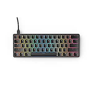 Glorious Aura V2 (Black) - PBT Pudding Keycaps for Mechanical Keyboards - ANSI (US), ISO Compatible - Supports Full Size, TKL, 75%, 60% Layouts