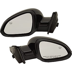 Kool Vue Driver & Passenger Side Power Heated Mirrors for Buick Regal 2011-2017 With Signal Light & Memory Paintable