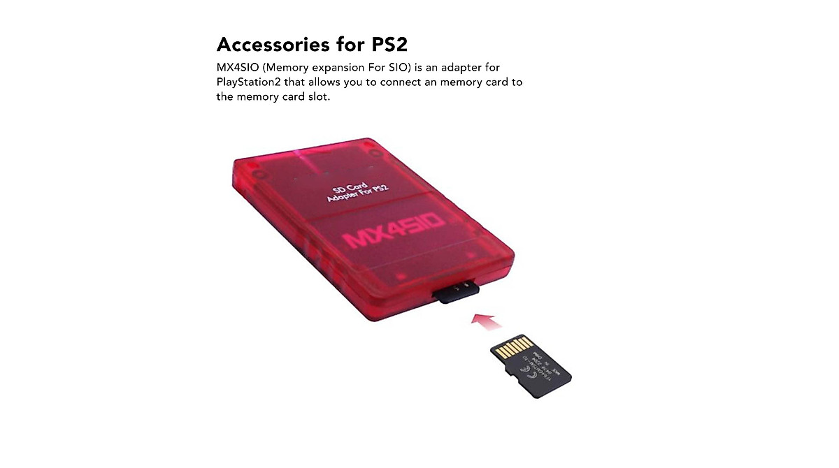 PS2 MX4SIO Memory Adapter for Fat Console - SIO2SD Reader