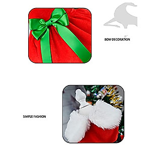 Dog Christmas Sweater Xmas Pet Clothes Santa Dog Christmas Dress Santa Pet Christmas Dress Skin Friendly Breathable Elastic Pet Winter Clothes for Small Dogs Cats XL