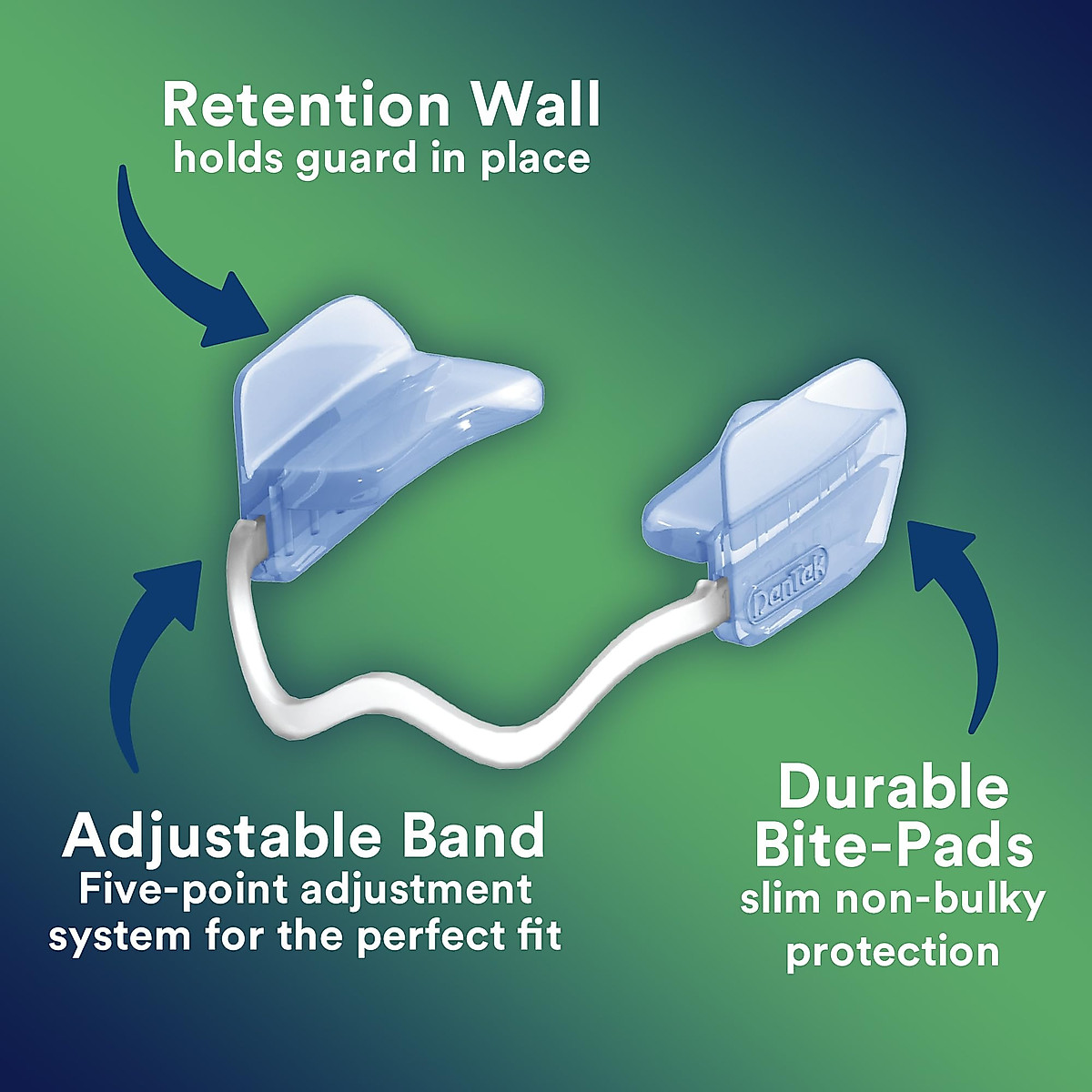 DenTek, Comfort-Fit Dental Guard for Nighttime Teeth Grinding, 2 Count (Packaging May Vary) with DenTek ReadyFit Disposable Dental Guards BPA Latex Free, 12 Count