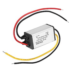 Fafeicy Step Down Power Supply, 24V to 12V DC-DC Converter Aluminum Shell Step Down Power Supply for Robots, Photovoltaic Panels, Pumps, CNC Equipment, 5A GYVRM-K241205