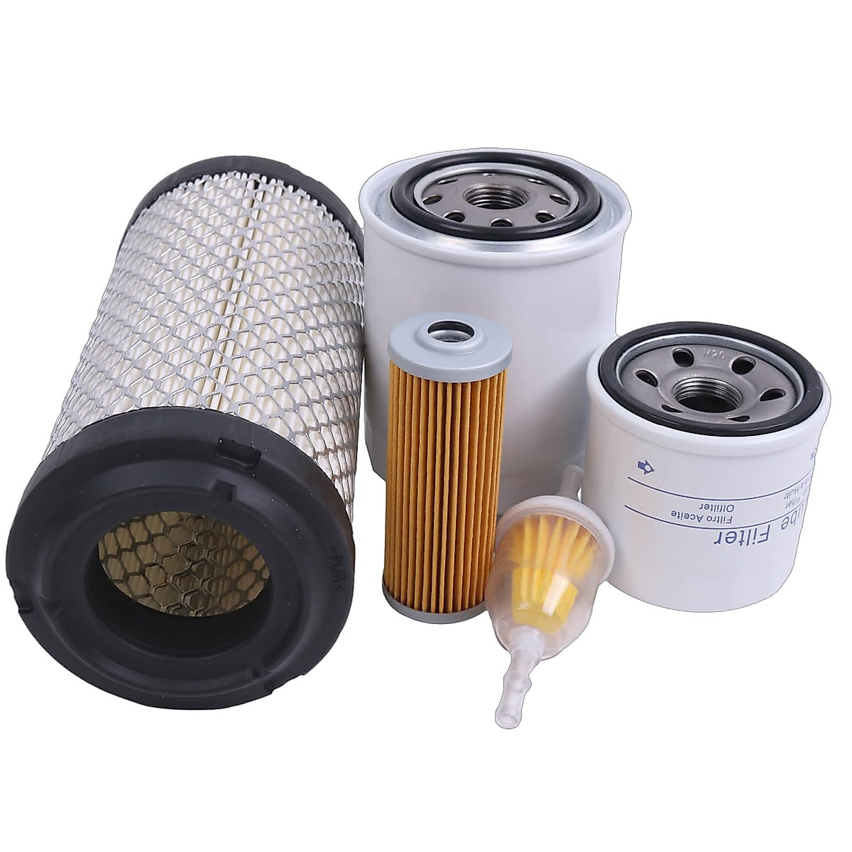 Solarhome Filter Kit LVA21036 Compatible with JD 1025R 60D 260 54D 2025R Compact Utility Tractor