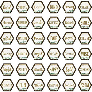 Teacher Created Resources Eucalyptus Positive Words Mini Accents (TCR8476)