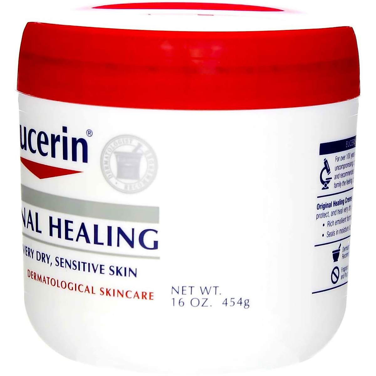 Eucerin Original Healing Rich Creme 16 oz (Pack of 3)