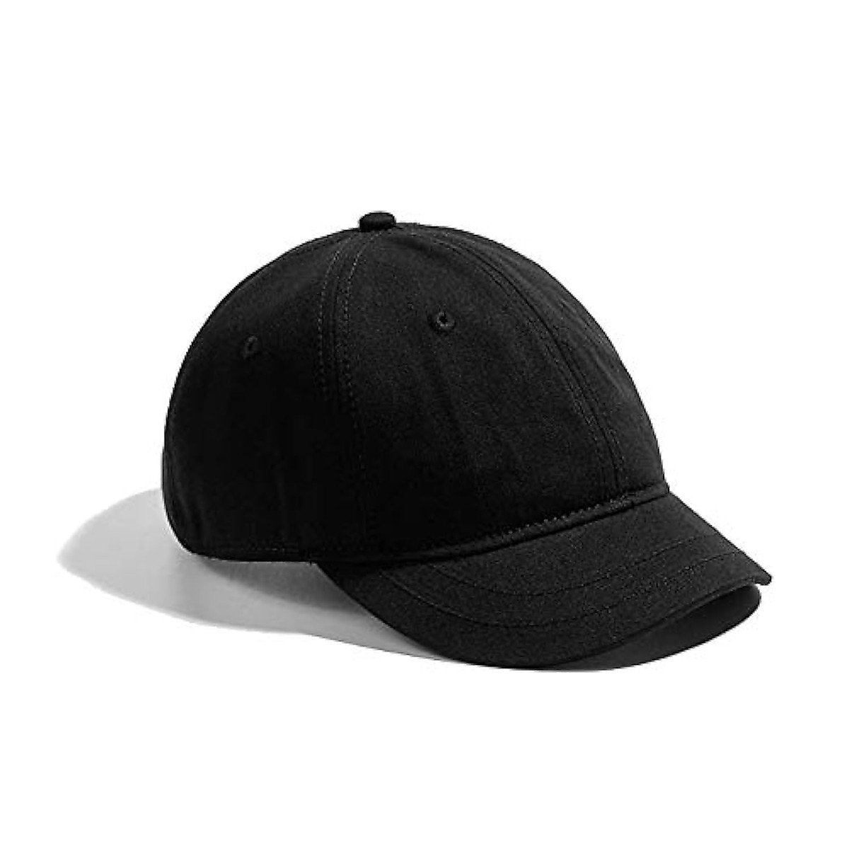 Zegoo Fashion Short Brim Anti Sweat Sunscreen Trucker/Baseball Style Hat Cap Black