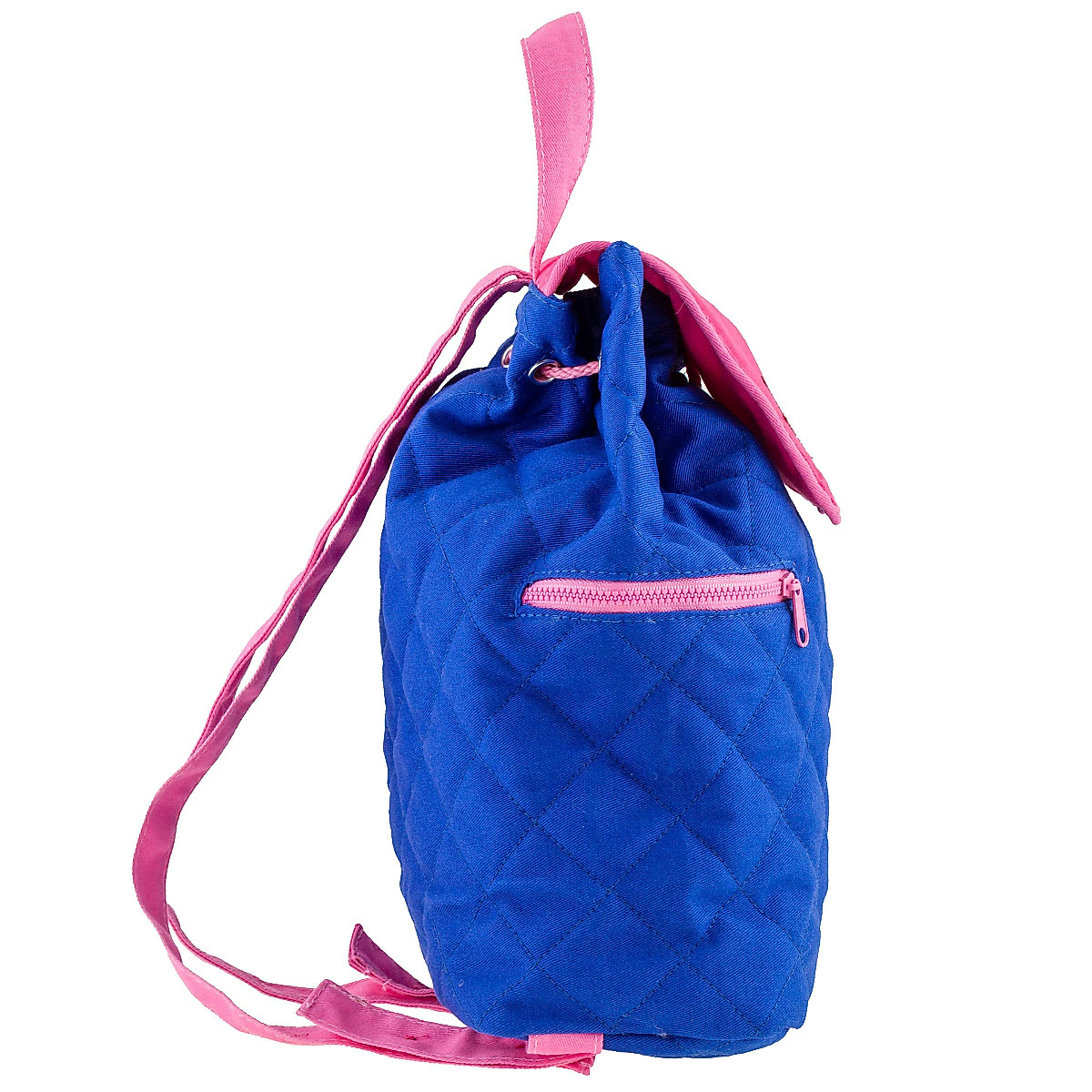 Stephen Joseph Quilted Rainbow Backpack for Girls with Coloring Activity Book