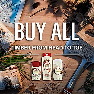 Old Spice Fresher Collection Invisible Solid Men's Deodorant, Timber, 3 Ounce