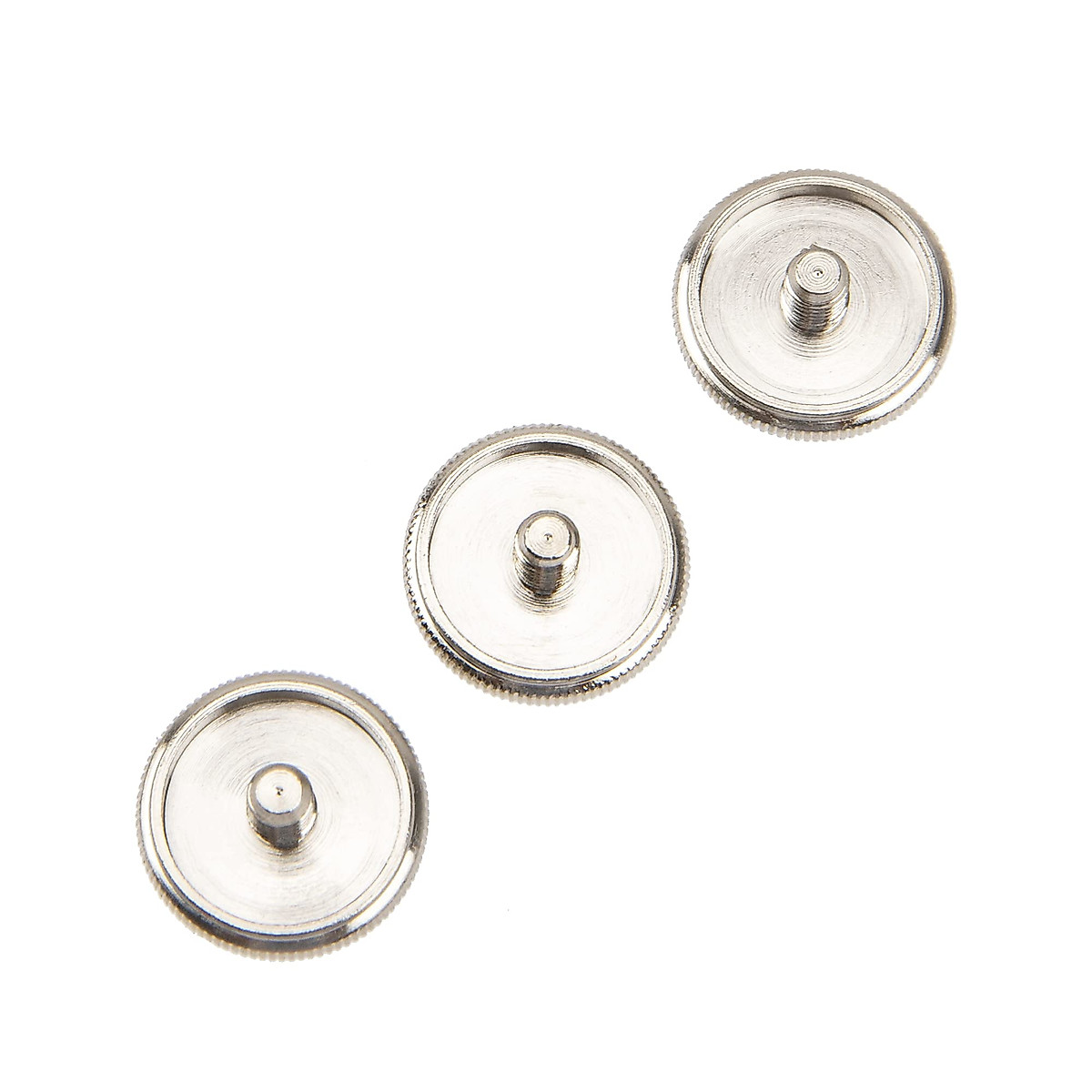 3Pcs Yootones Trumpet Valve Finger Buttons Musical Instruments Accessories Compatible with Trumpet Finger Button Musical Instruments Replacement Parts (White)