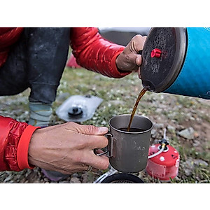 MSR WindBurner Coffee Press Kit, 1.8-Liter, Red