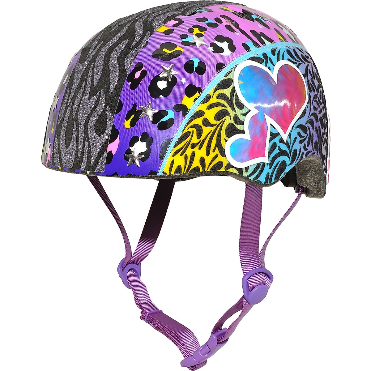 Raskullz Wild Gurrlz Helmet, Multicolored, Ages 5+