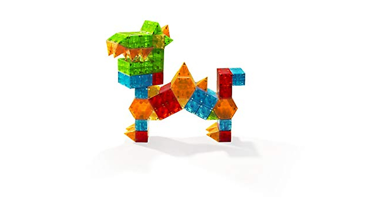 MAGNA-QUBIX 85-Piece Magnetic Set - Fun STEAM Learning