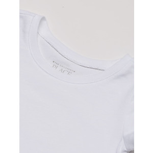The Children's Place girls Uniform Basic Layering Tee Shirt, White, 7 8 US