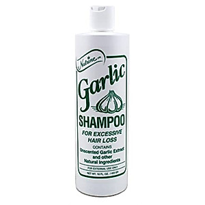 Nutrine Garlic Shampoo Unscented 16oz (Pack of 2)