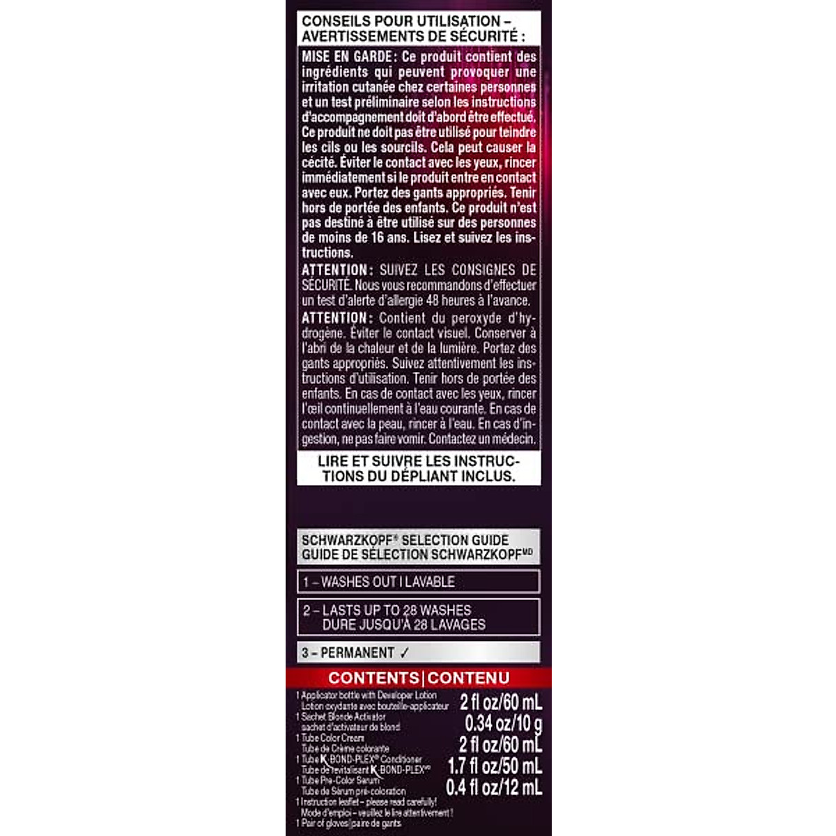 Schwarzkopf Keratin Color, Color & Moisture Permanent Hair Color Cream, 9.0 Honey Blonde