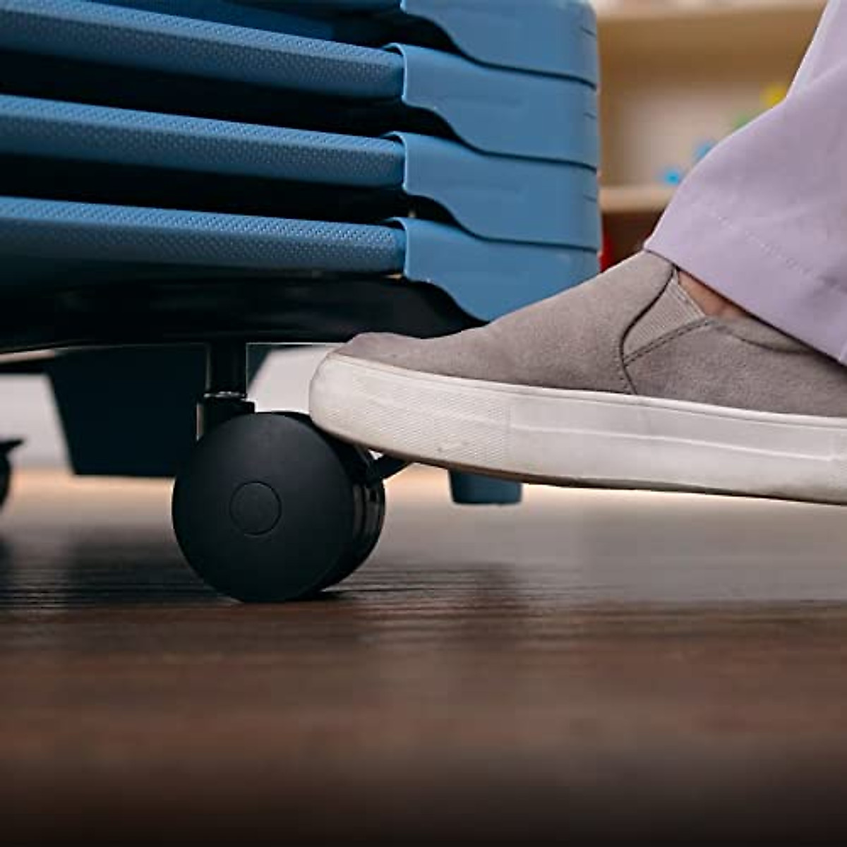 Angeles, AFB5727, Universal Cot Carrier, Fits All SpaceLine or Value Line Cots, Holds 24 Cots, Kids and Toddler Preschool or Classroom Storage Trolley