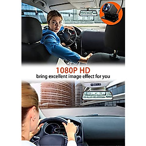 WOLFBOX Original Rear Camera for Mirror Dash Cam, Suitable for G840S/G930/T10, 1080P Waterproof Backup Camera