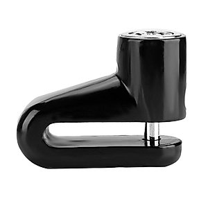 Disc Brake Lock, Heavy Duty Safety Portable Brake Lock, ABS + Metal for Motorcycle Road Bike Bicycle(Black)