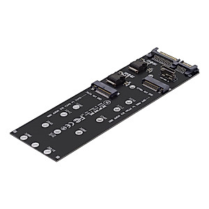 Cablecc Oculink SFF-8612 8611 to U.2 Kit M-Key to NVME PCIe SSD and NGFF to SATA Adapter for Mainboard