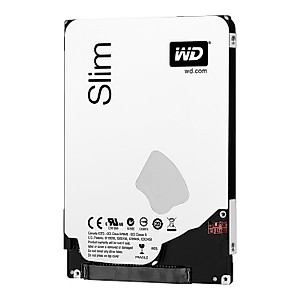 WD Blue 1TB Laptop 7mm Hard Drive: 2.5 Inch, SATA 6Gb/s, 5400 RPM, 8MB Cache (WD10SPCX),Black, grey