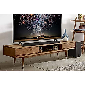 Samsung 2.1 Soundbar HW-R450 with Wireless Subwoofer, Bluetooth Compatible, Smart Sound and Game Mode, 200-Watts