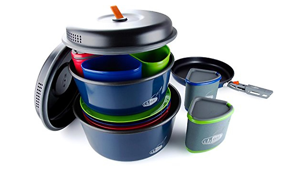 GSI Outdoors Bugaboo Camper 4-Person Camping Cook Set | Backcountry ...