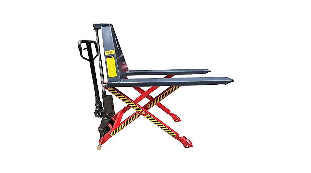 Heavy Duty Pallet Lift with 31-1/2" Height Range | Pake Handling Tools