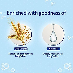 Chicco Baby Moments Gentle Body Wash and Shampoo (500ml)