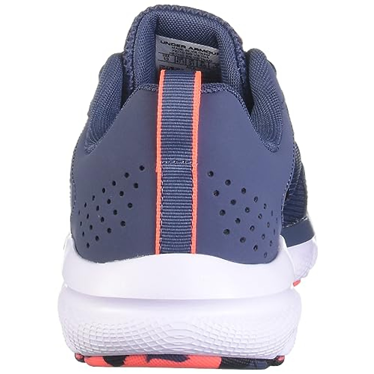 Under Armour Charged Assert 9 Sneakers for Men - Mesh Upper with Leather Overlays, Eva Sockliner, and Rubber Outsole Downpour Gray/Downpour Gray/Black 10 D - Medium