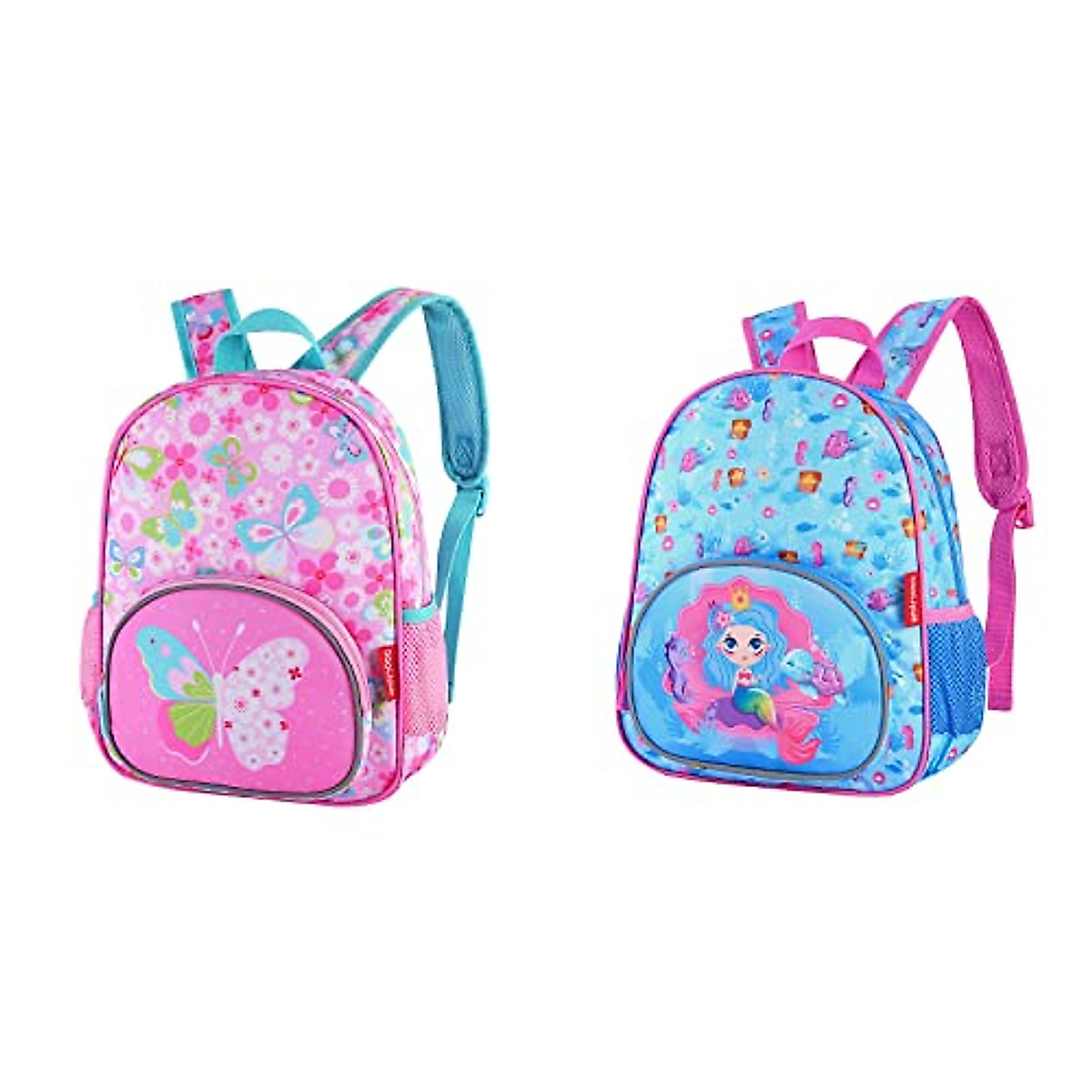 Daaupus 12-Inch girl preschool backpack,Kids Backpack for Boys & Girls, Perfect for Daycare and Preschool, Unique design print backpack for school and travel