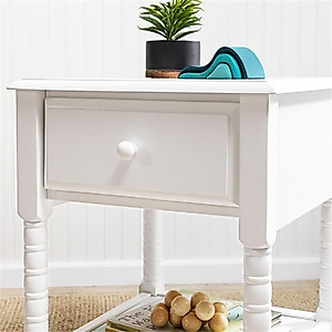 DaVinci Jenny Lind Spindle Nightstand in White