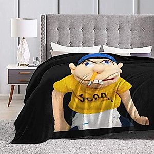 MiaysGy Top Selling SML Jeffy Merchandise Ultra-Soft Micro Fleece Blanket (80 in x 60)