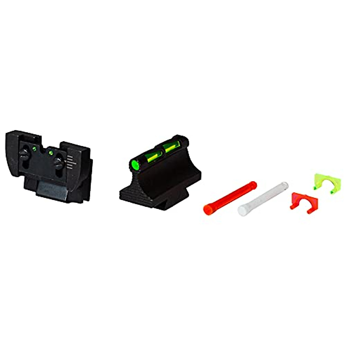 HIVIZ RG1022 Ruger 10/22 Front and Rear Combo Pack,Green, Red, White