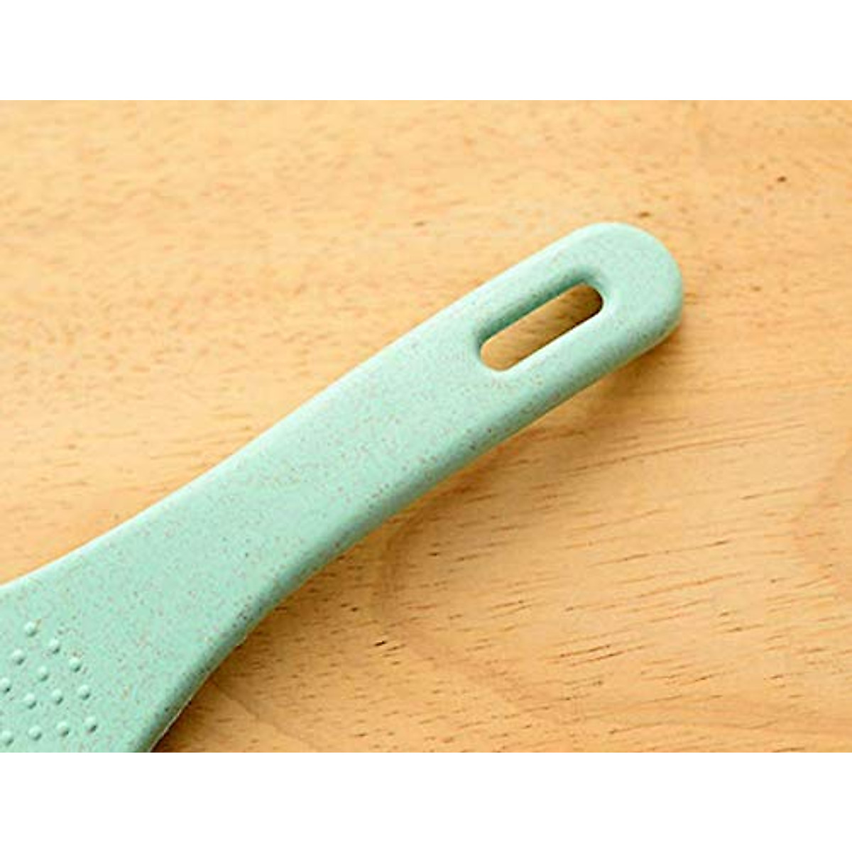 WOIWO 4 PCS Creative Kitchen Rice Scoop With Wheat Straw Rice Spoon Tableware Electric Rice Cooker Rice Shovel Electric Rice Cooker Rice Shovel