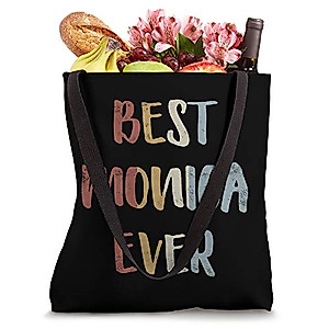 Best Monica Ever Retro Vintage First Name Gift Tote Bag