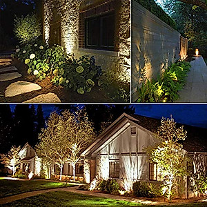 SUNTHIN Outdoor Landscape Lights 4 Pack