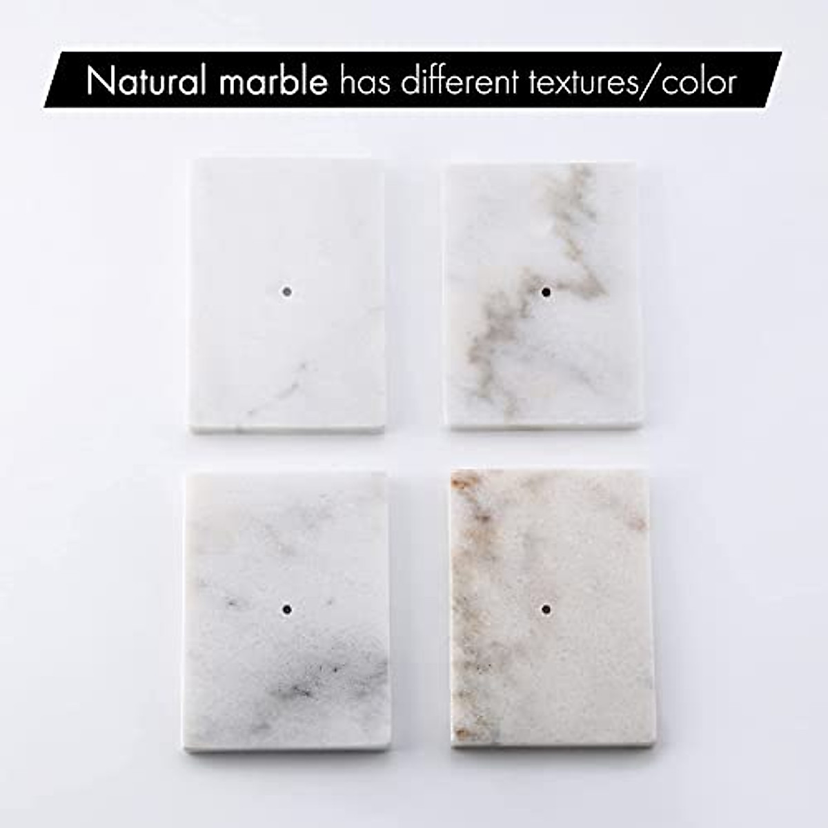 KES Hand Towel Stand with Marble Base, Hand Towel Holder for Bathroom, Hand Towel Rack for Vanity Countertop, SUS304 Stainless Steel, BTH210S20-2