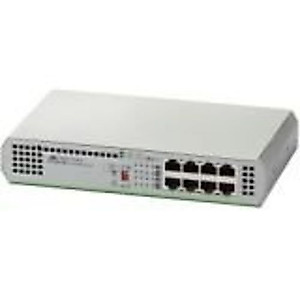 Allied Telesis AT-GS910/8-10 CentreCOM AT-GS910/8 - Switch - unmanaged - 8 x 10/100/1000 - desktop