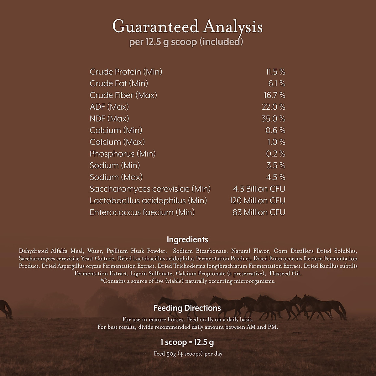 Equithrive Horse Gut Pellets with Probiotics, Psyllium Husk Powder, Sodium Bicarbonate and Omega 3 Fatty Acids, Digestive Support Supplement, 3.3 lbs