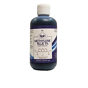 Methylene Blue, 1% USP (Pharmaceutical) Grade, 250 mL (8.4 fl oz); 3rd Party Tested