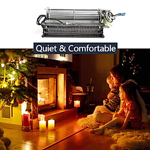 Hongso Replacement Fireplace Fan Blower & Heating Element for Twin Star Electric Fireplace