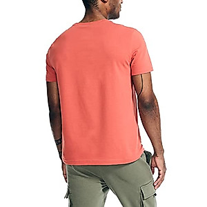 Nautica Men's Performance Pocket T-Shirt, Cayenne, X-Large