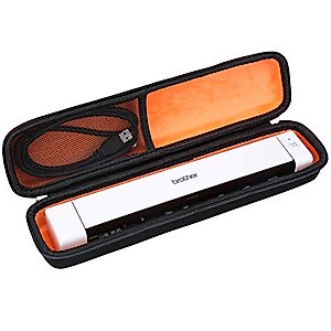 Mchoi Portable EVA Travel Case for Brother DS-740D/DS-640/Doxie Go SE Wi-Fi Scanner,Case Only