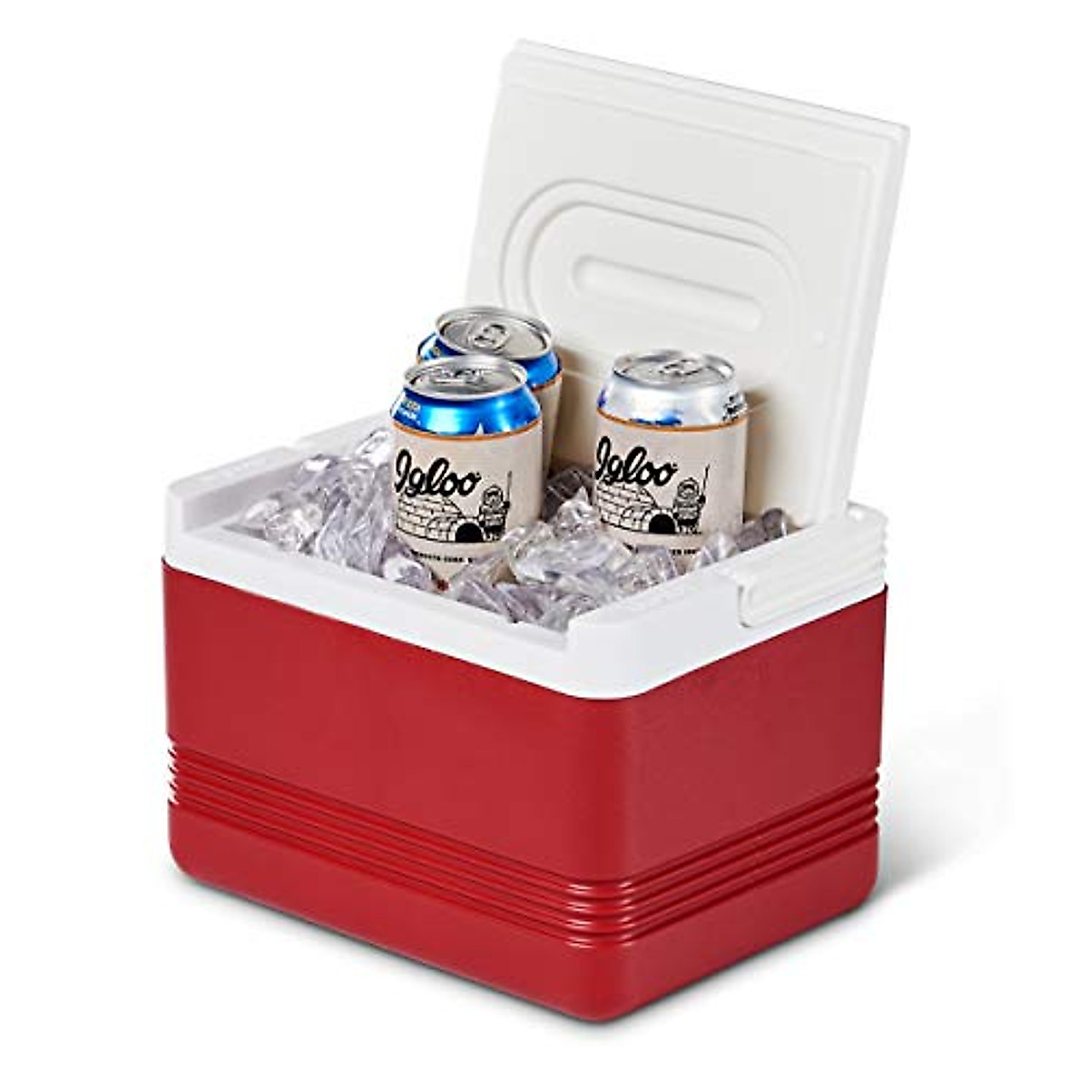 Igloo Legend 6-Can Cooler , Red, 5 Qt