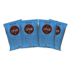 David Rio Elephant Vanilla Chai, 64 Ounce (Pack of 4)