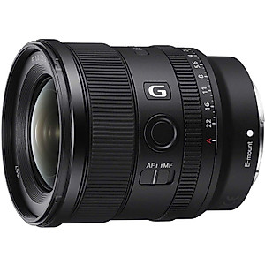 Sony a7C Mirrorless Full Frame Camera Body with Sony FE 20mm F1.8 G Lens SEL20F18G Black ILCE7C/B Bundle with Deco Gear Photography Backpack Case, Software and Accessories